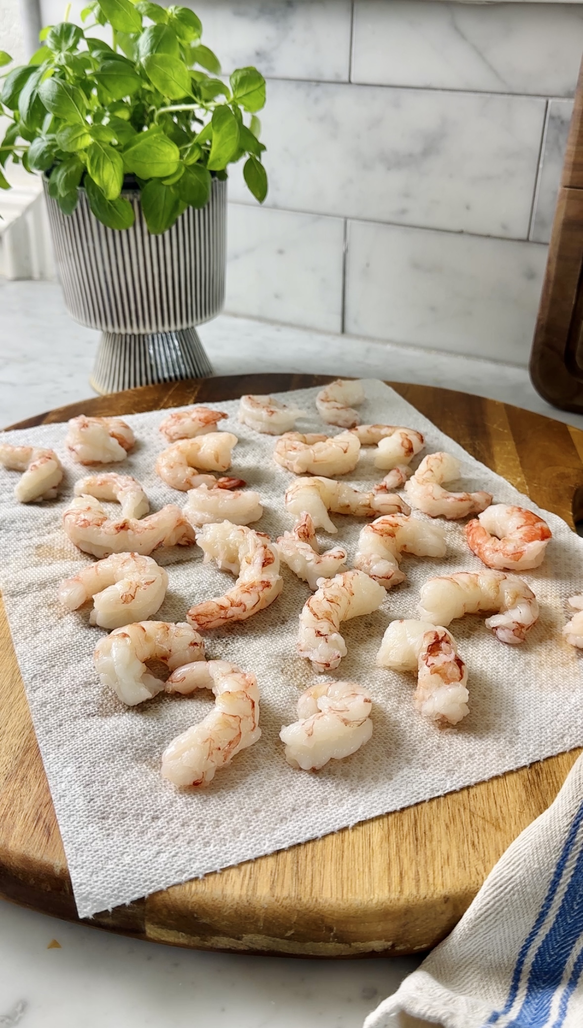 Creamy Lemon Basil Shrimp Pasta – britacooks