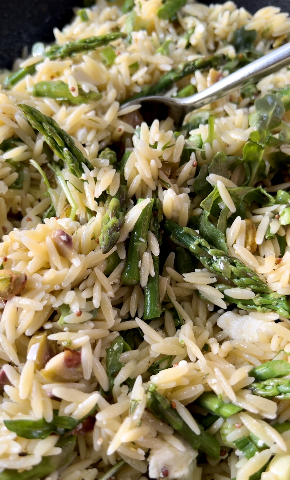 Spring Green Orzo Salad – britacooks