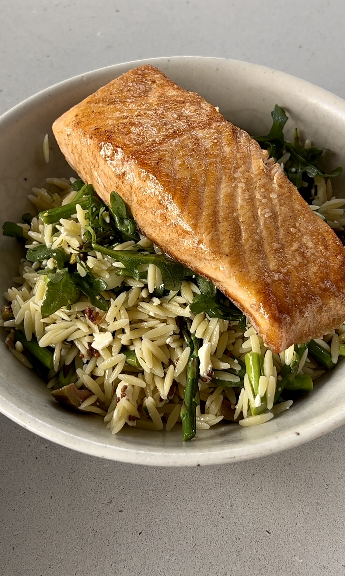 Spring Green Orzo Salad – britacooks