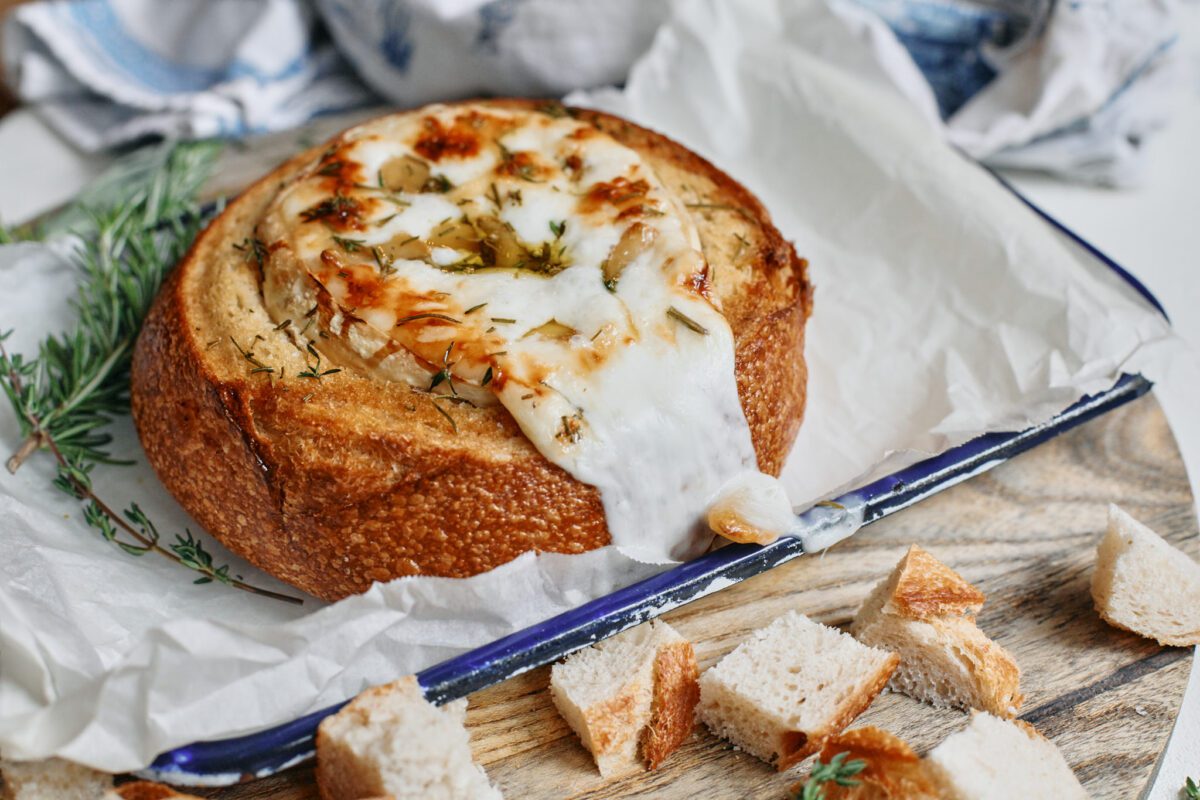Garlic Baked Brie – britacooks
