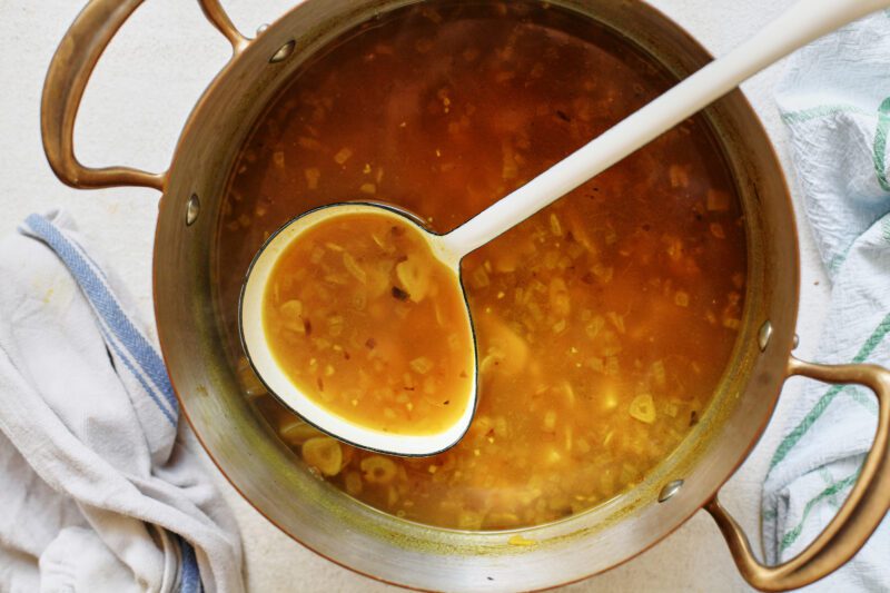 Golden Garlic Soup - Cozy Czech-Inspired Recipe